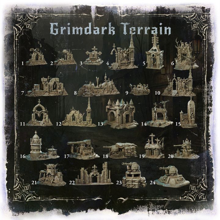 Grimdark Terrain Campaign - MyMiniFactory